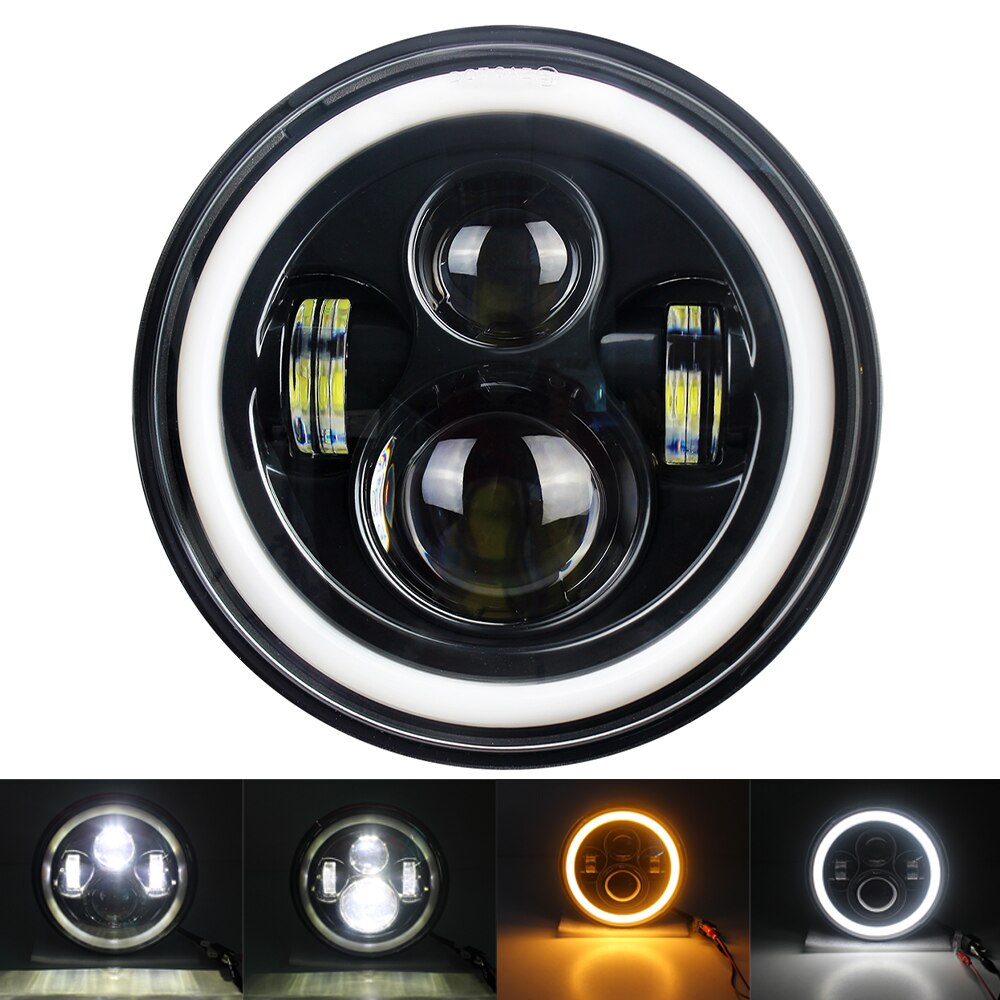 7 inch led headlight motorcycle for Street Glide F... – Grandado