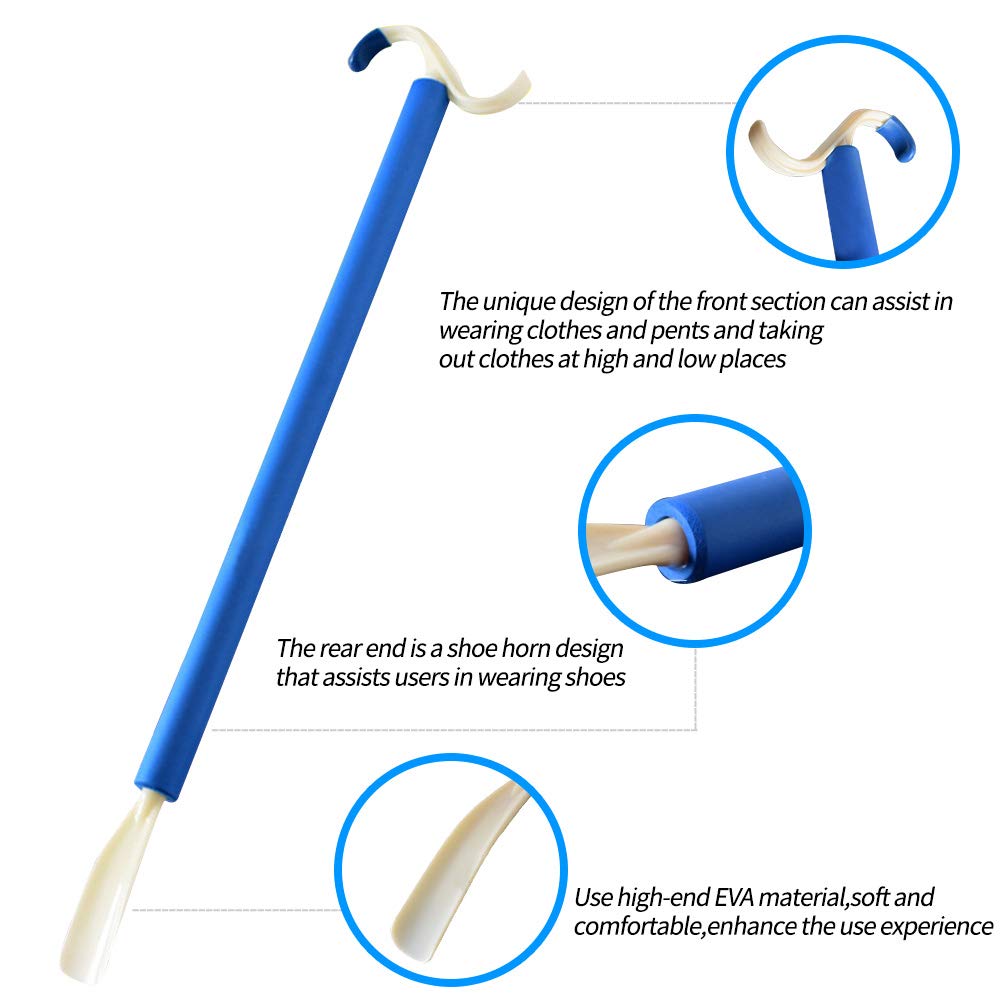 Dressing Stok Aid En Schoen Hoorn, 2-In-1 Tool, vo... – Grandado