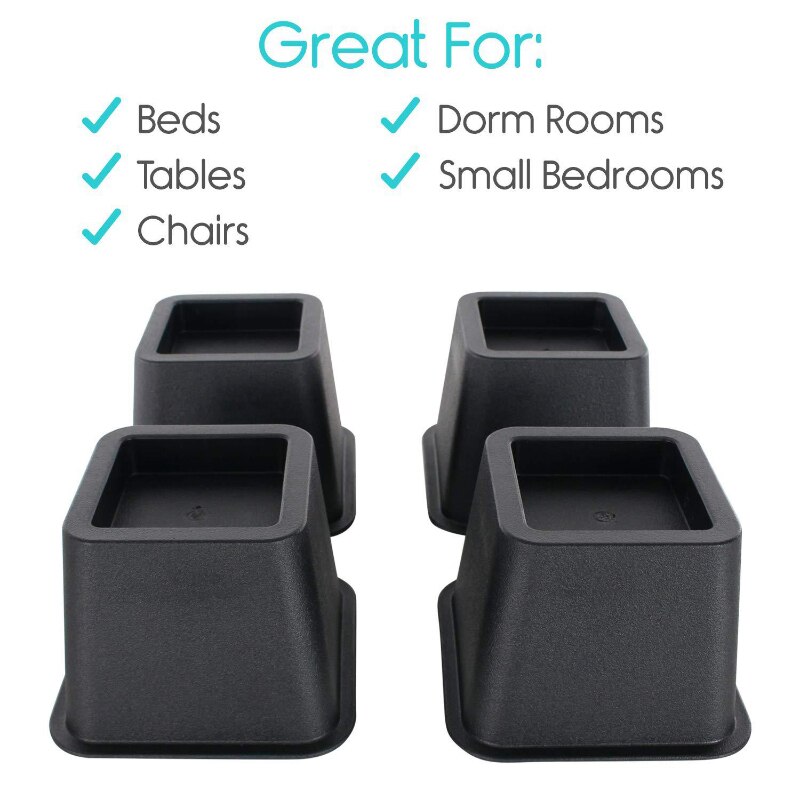 4pcs Table Feet Sofa Base Chair Leg Caps Non-Slip ... – Vicedeal