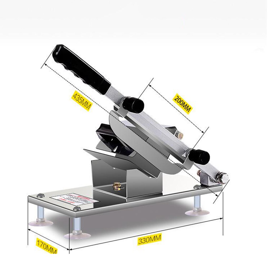 Stainless Steel Manual Frozen Meat Slicer Hand Cut... – Vicedeal