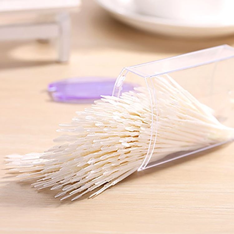 Hollow Double Headed Plastic Toothpick Square Boxe... – Grandado