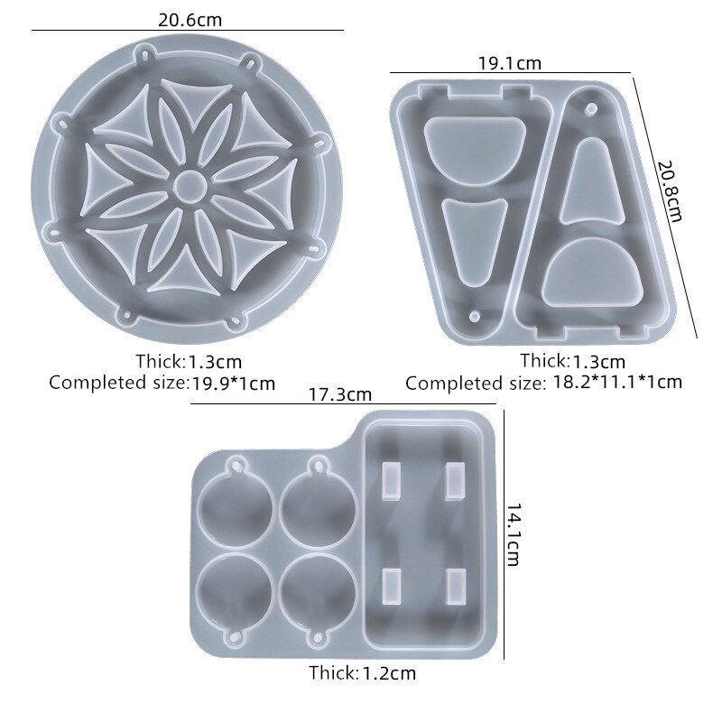Ferris Wheel Photo Frame Clay Silicone Mold DIY Cr... – Grandado