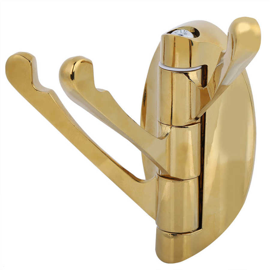 Zinc Alloy Wall Hooks 180 Degree Rotating Movable ... – Grandado