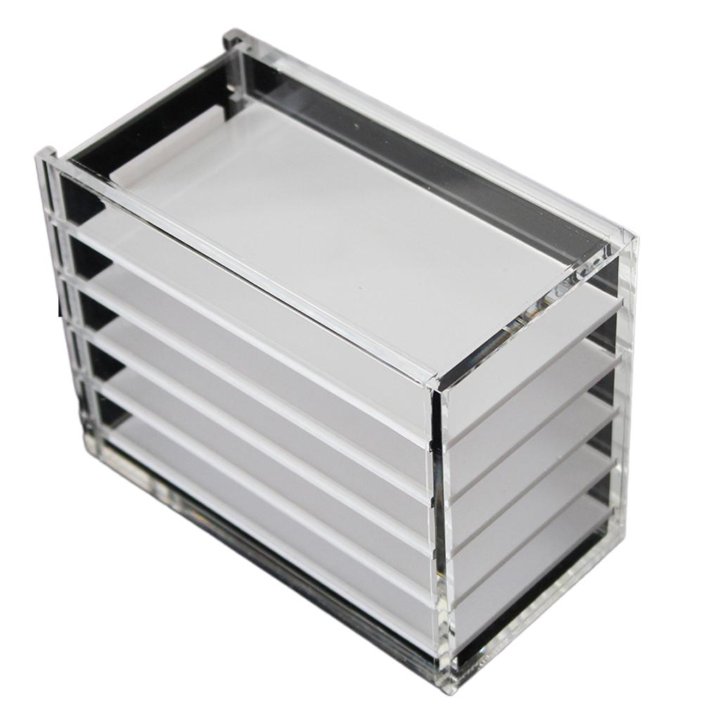 Tranparent 5 Layers Acrylic Pallet False Eyelashes... – Grandado