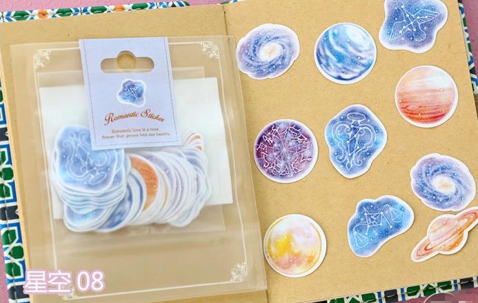 70 Stks/pak Kawaii Stickers Romantische Kleine Sti... – Grandado