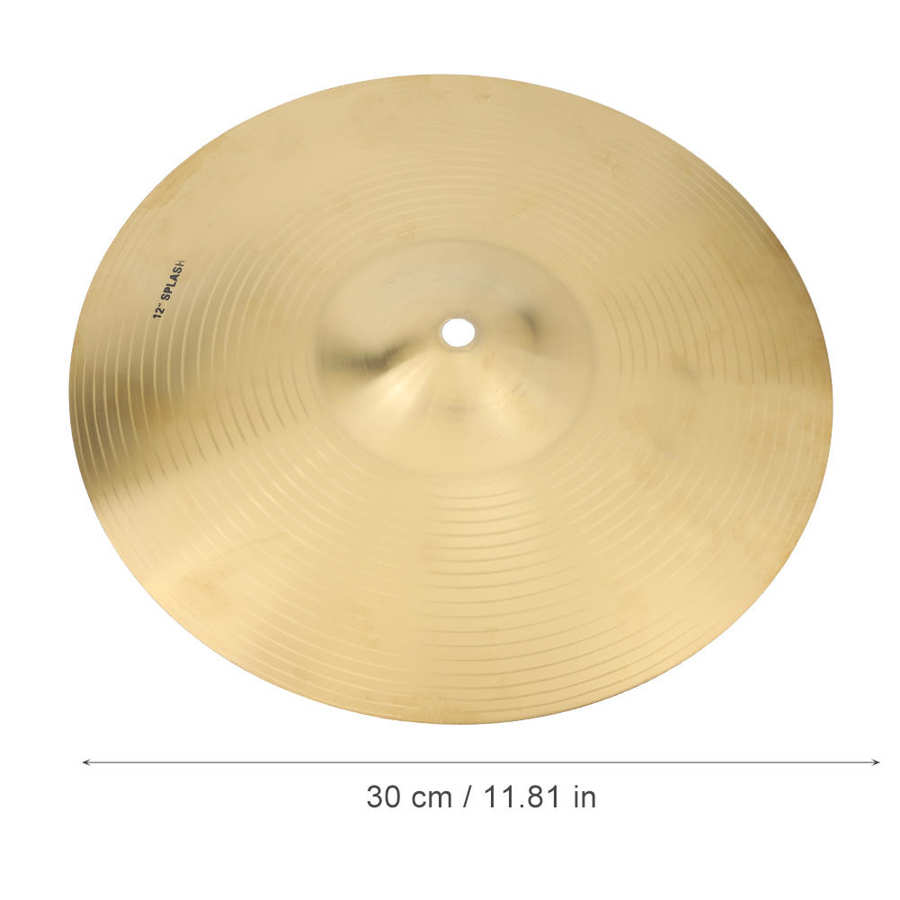 12 Inch Brass Crash Cymbal for Percussion Instrume... – Vicedeal