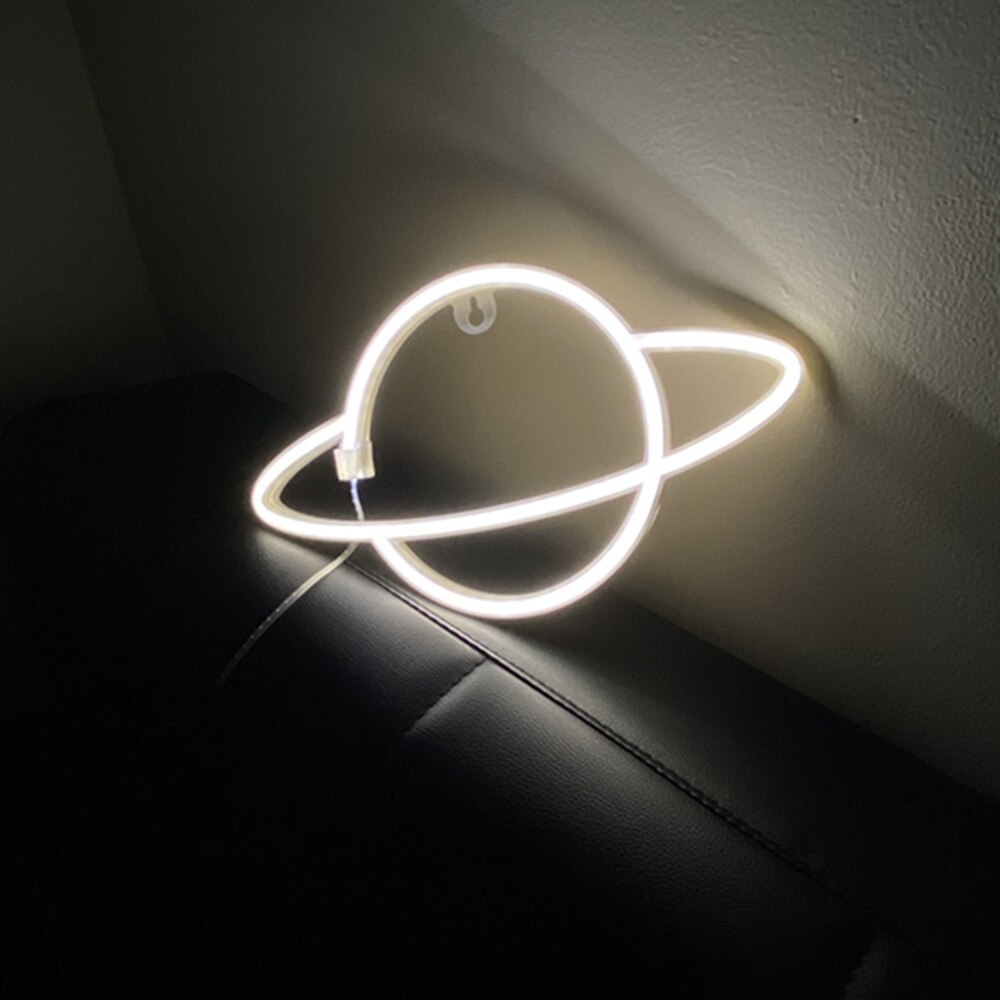 Universe Neon Sign Planet Neon Wandlamp Opknoping ... – Vicedeal