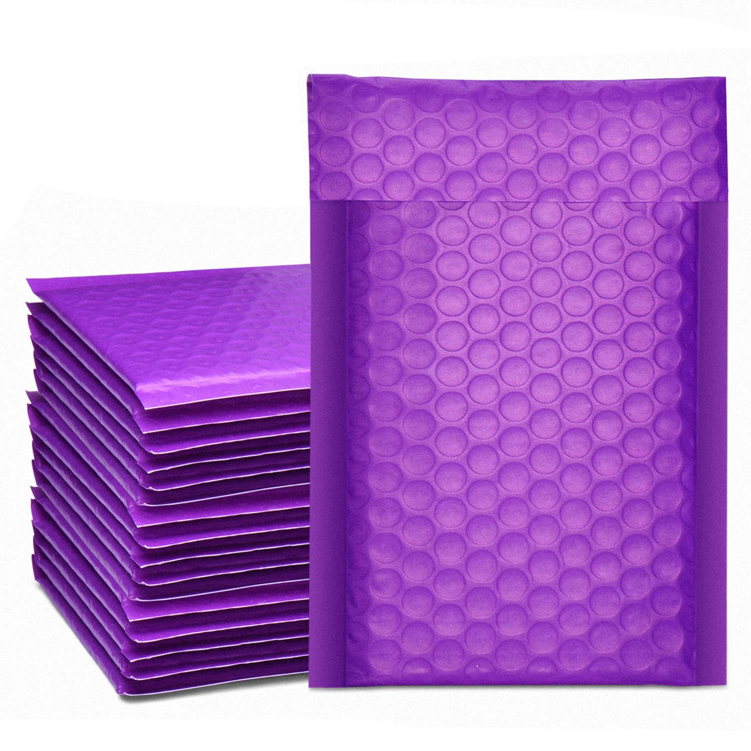 50PCS Mailer Poly Purple Bubble Padded Mailing Env... – Grandado