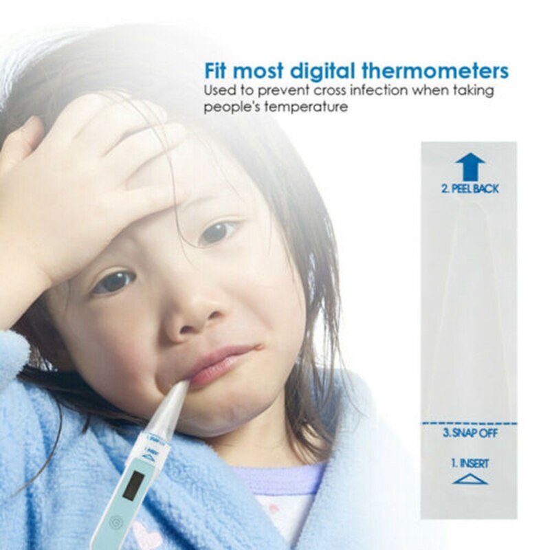 200Pcs Disposable Thermometer Cover Digital Thermo... – Grandado