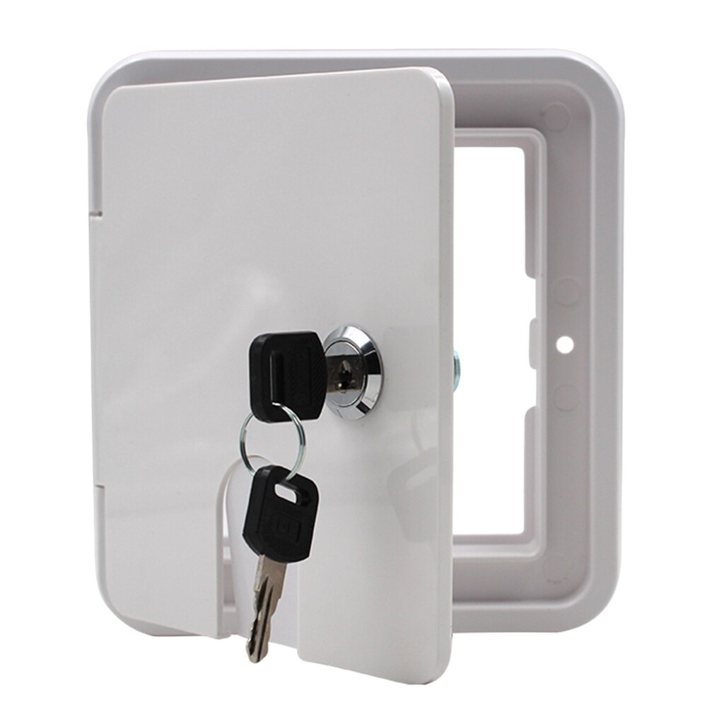 Square ELECTRIC CABLE HATCH w/ Key for RV Electric... – Vicedeal