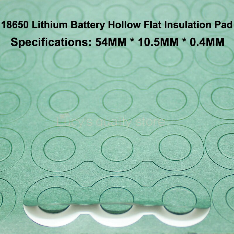 100pcs/lot 18650 Battery Pack Insulation Gasket Me... – Grandado
