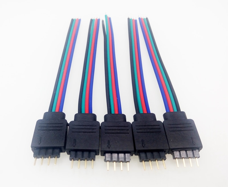 4Pin/RGB 5Pin/RGBW RGBWW Connectors For RGB/RGBW/R... – Vicedeal