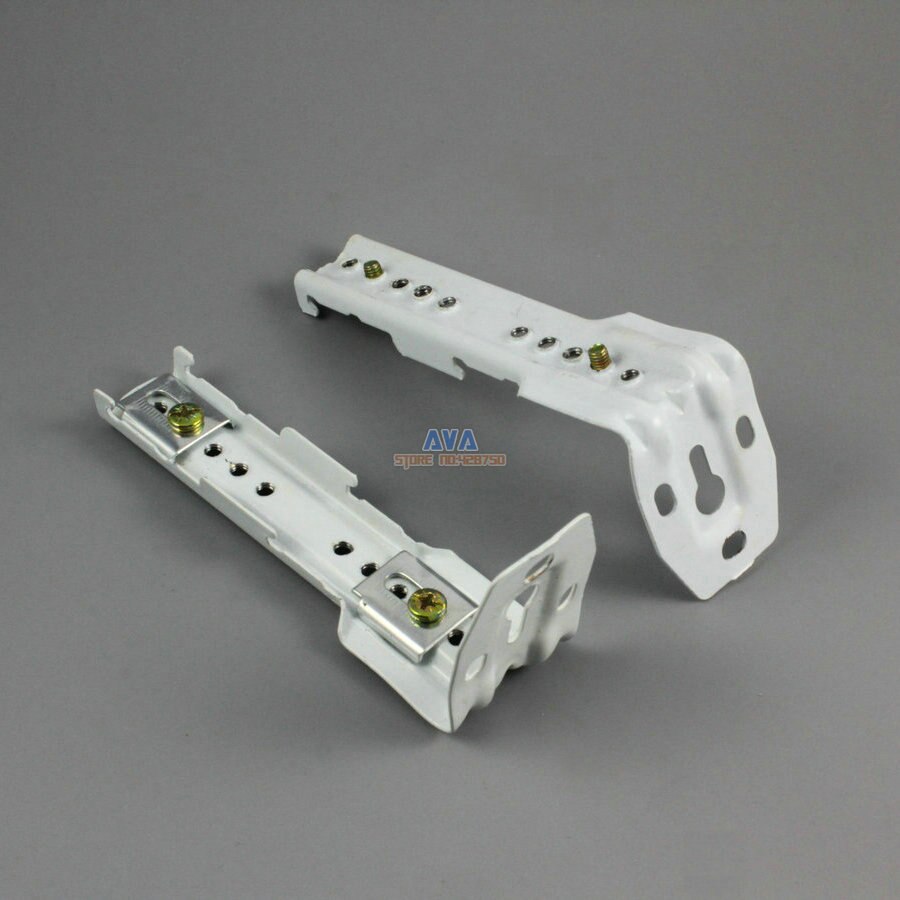 4 Pieces L Shape Curtain Track Bracket Curtain Dua... – Grandado