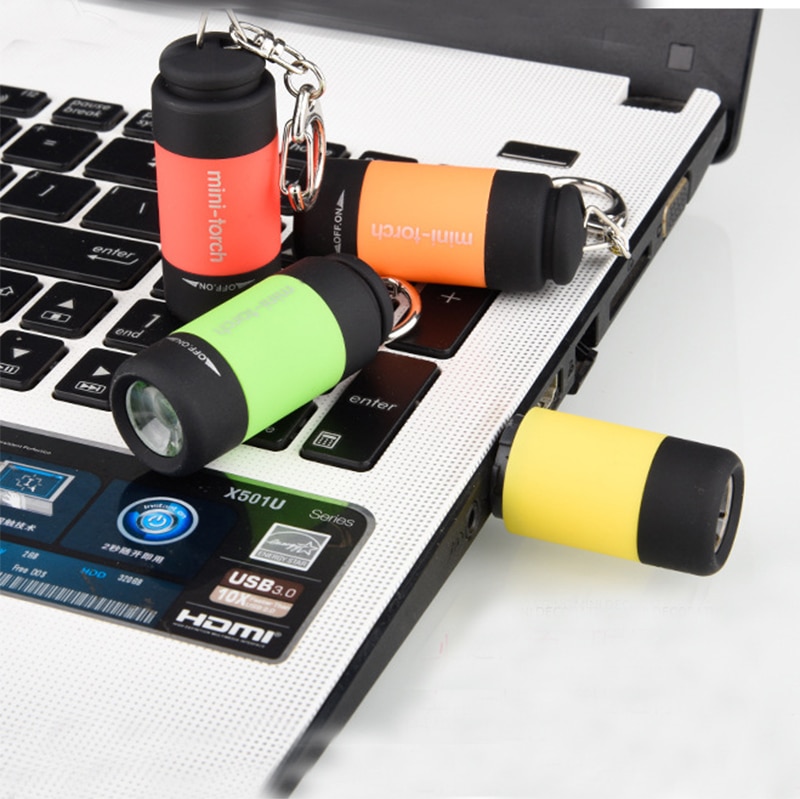 Mini Waterproof USB LED Light Rechargeable Flashli... – Grandado