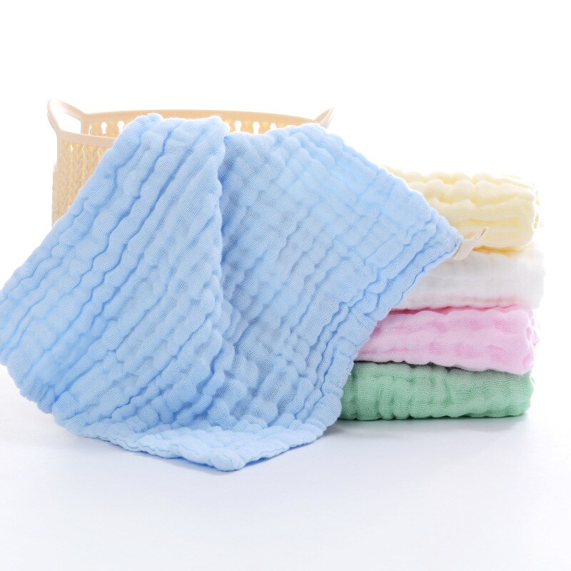 85-85/6 Layer Baby Bath Towel Pure Color Baby Wash... – Grandado