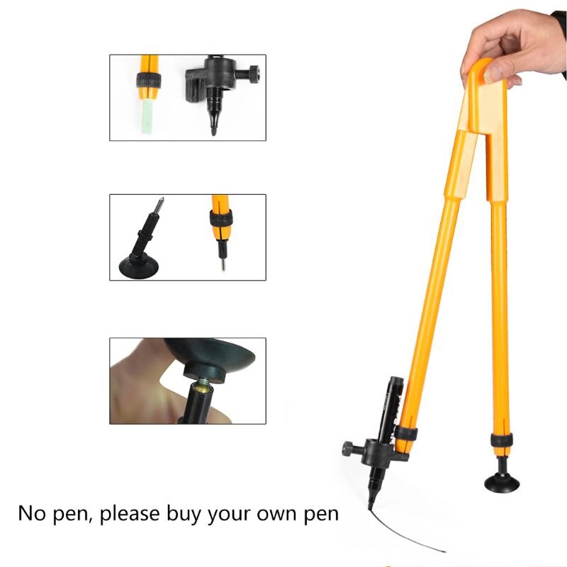 Multifunction Teaching Ruler Set Triangle Compasse... – Vicedeal