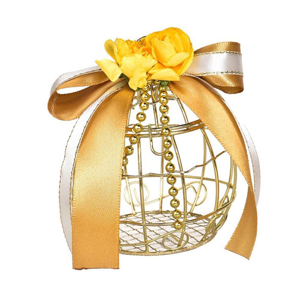 Bird Cage Candy Box Hollow Bird Cage Wedding Party... – Vicedeal
