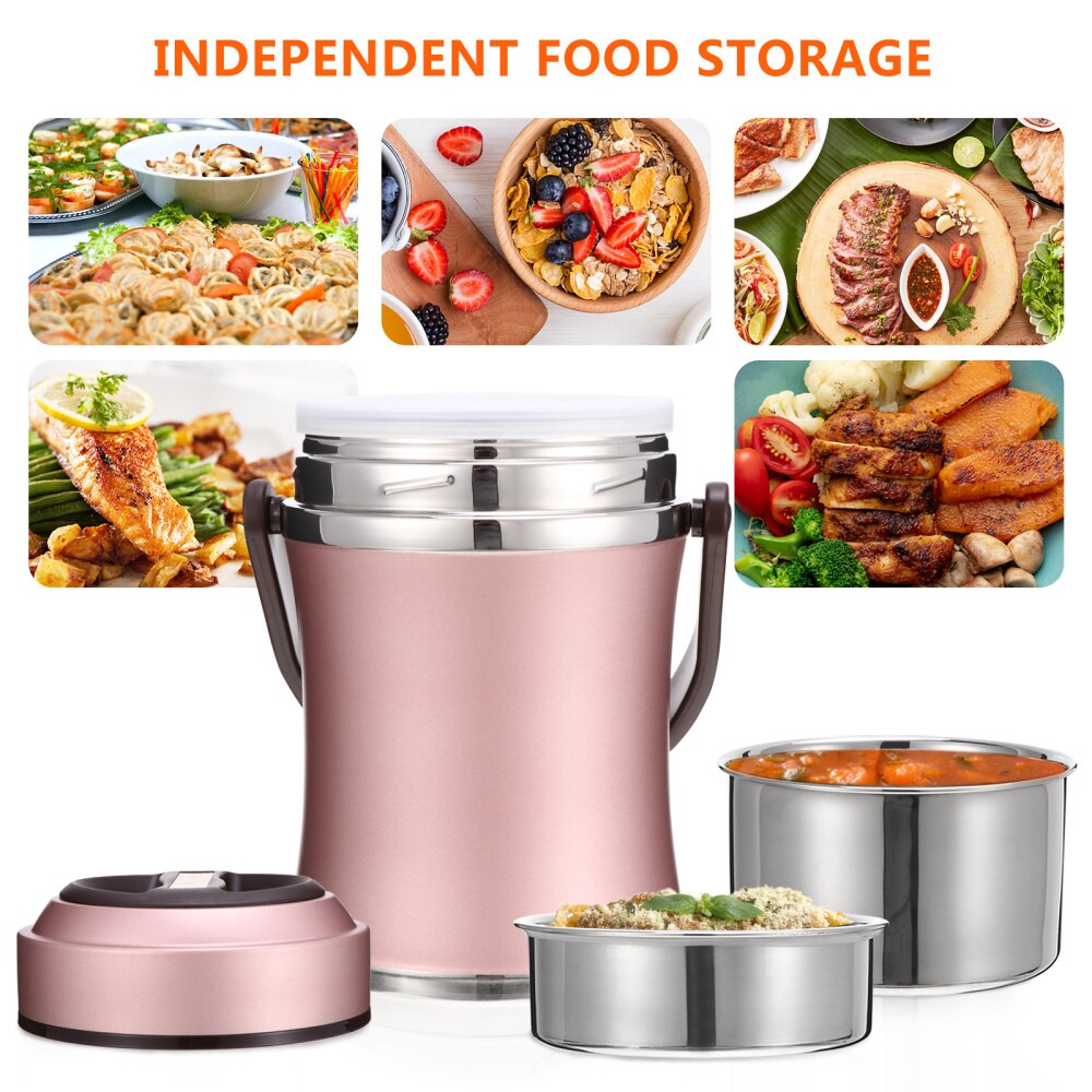 1Pc Vacuum Stainless Steel Pot Large Capacity Seal... – Grandado