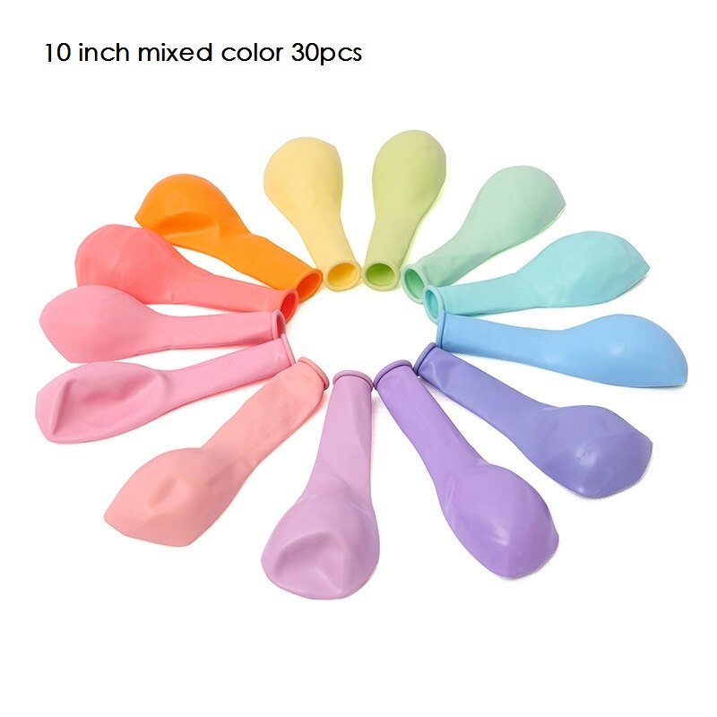 30Pcs 10 12inch Mixed Color Macaron Latex Balloons... – Vicedeal