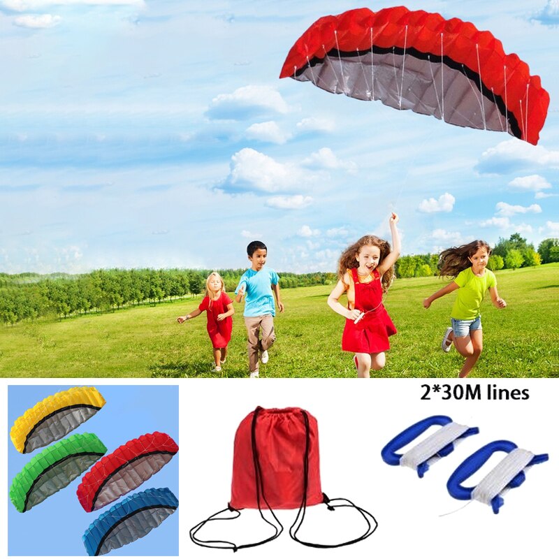 1.4m / 1.8m / 2.5m dual Line Stunt power Kite soft... – Vicedeal