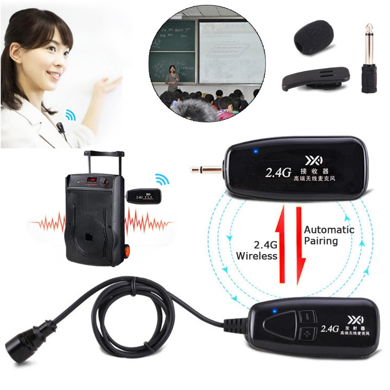 2.4G Wireless Microphone Speech Headset Megaphone ... – Grandado