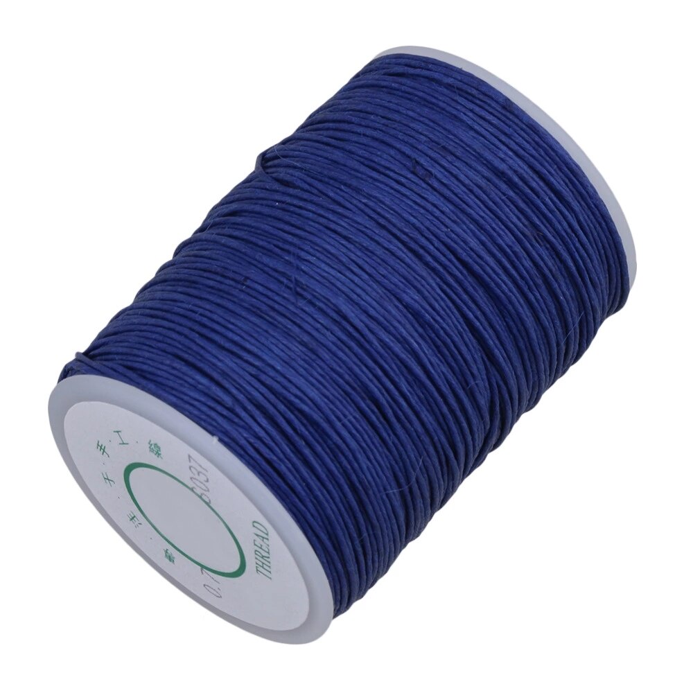 Dark Blue 0.7mm Dia Handwork Leather Sewing Hemp S... – Grandado