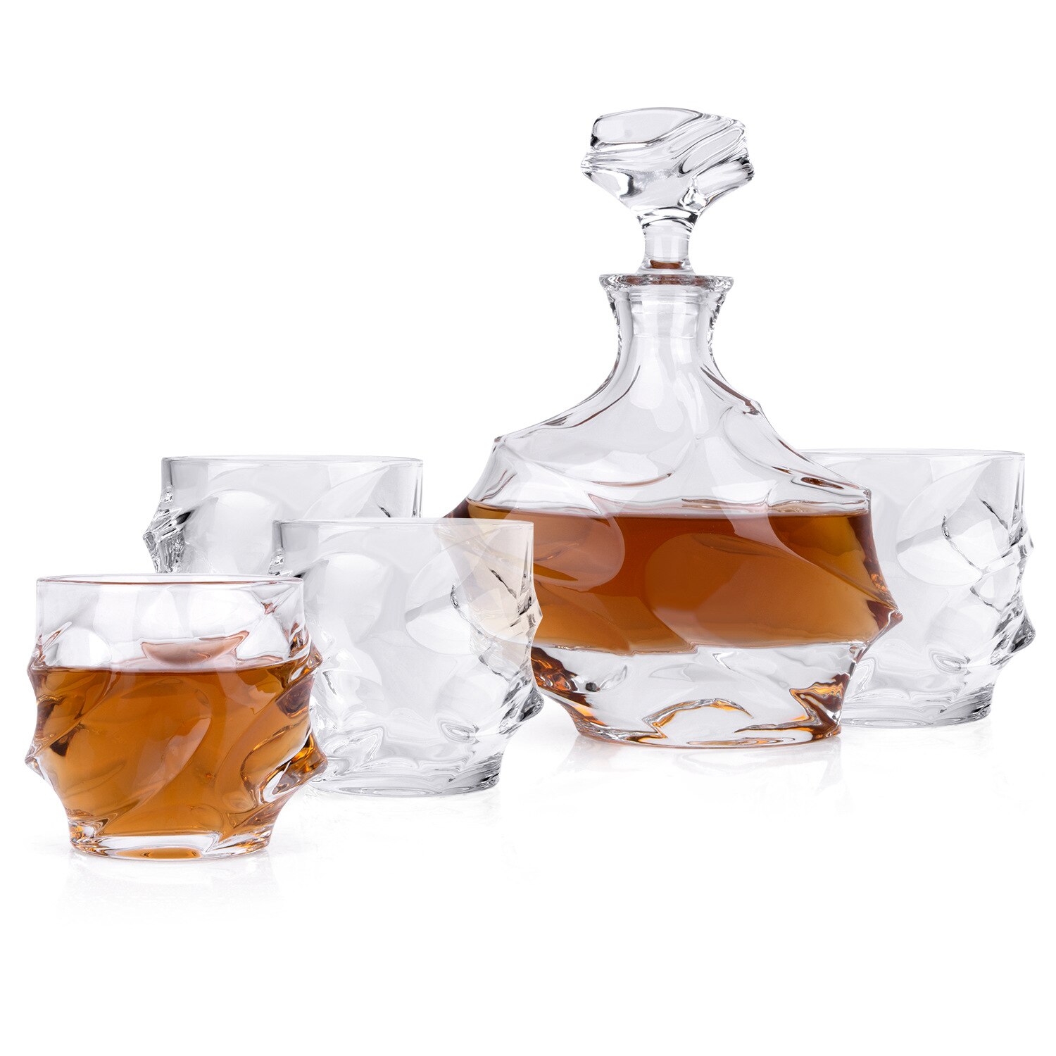 Crystal glass foreign wine glass Brandy spirit gla... – Grandado