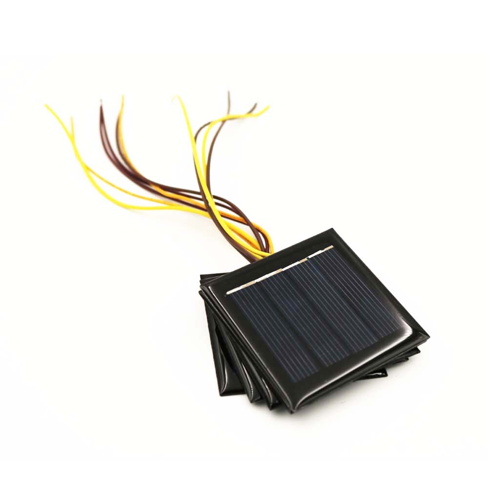 5pcs X 2V 100mA with 15cm extend cable Solar Panel Polycrystalline ...