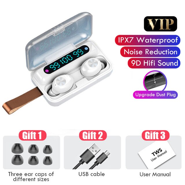 Oringinal TWS Bluetooth 5.0 Wireless Earphones Wit... – Grandado