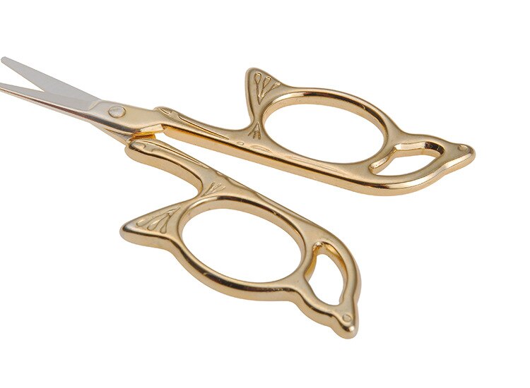 92MM Retro Home Office Butterfly Gold-plated Sciss... – Grandado