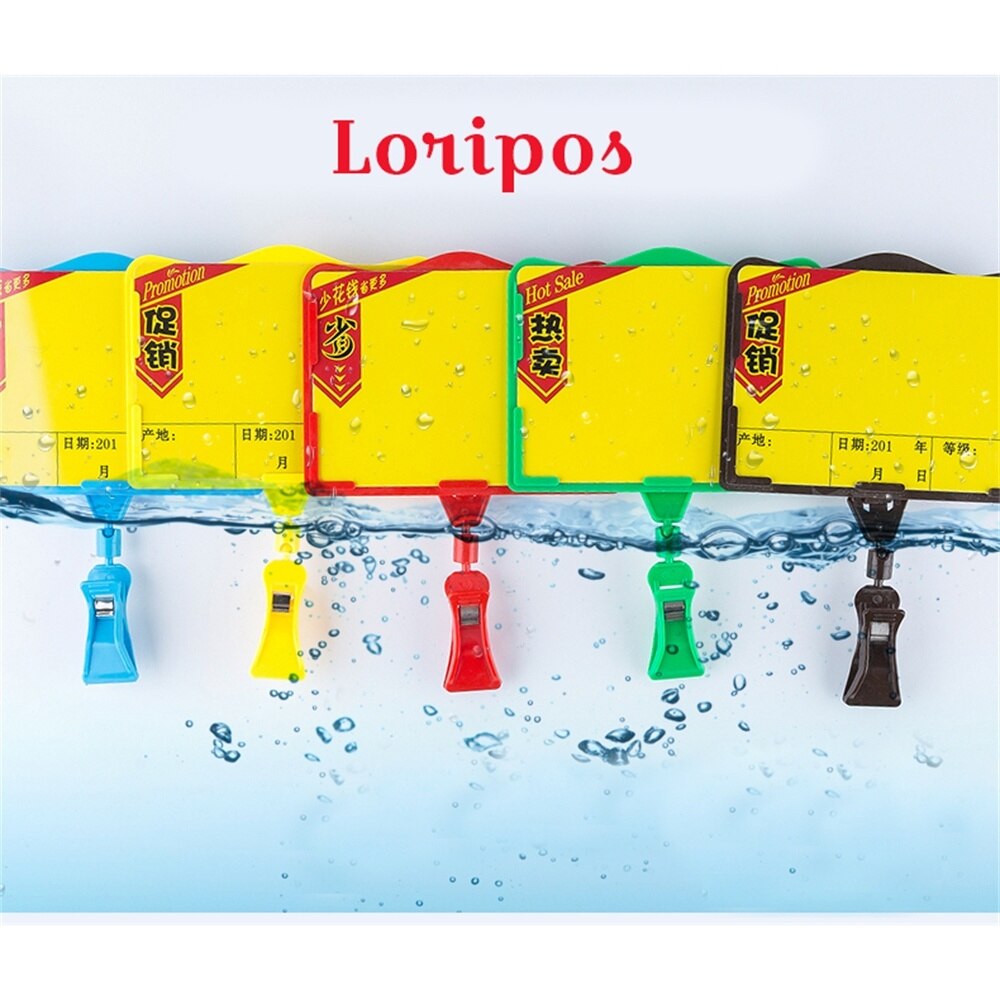 5 pcs Supermarket Pop Advertising Poster Price Tag... – Vicedeal