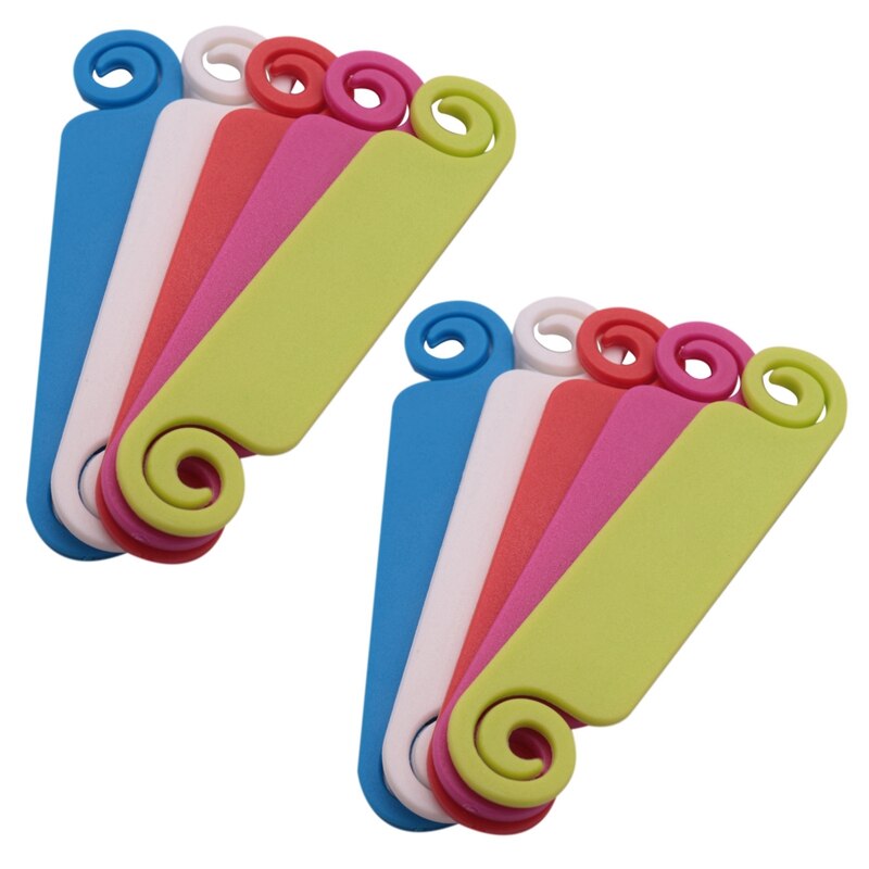 100Pcs Cable Tags Cable Management Tags Multicolor... – Grandado