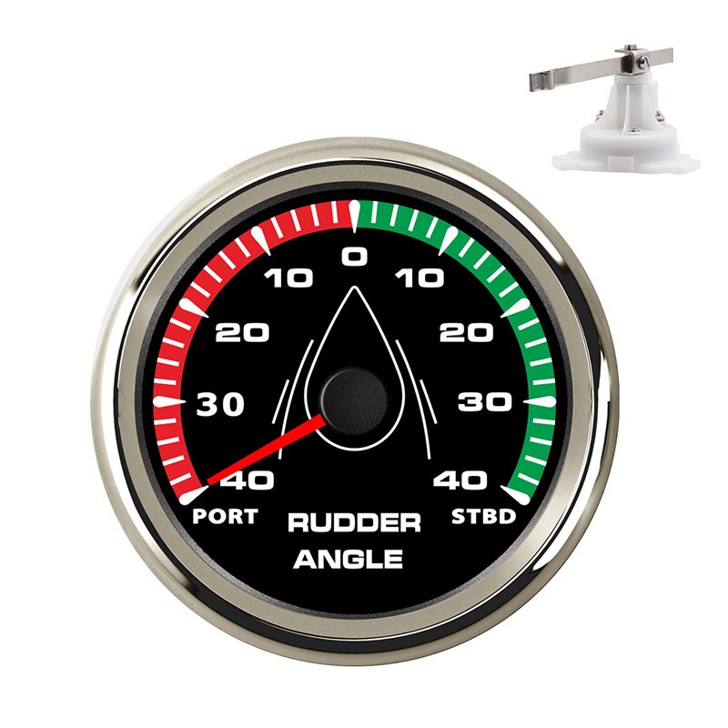 85mm Rudder Angle Indicator 0-190 ohm With Rudder ... – Vicedeal