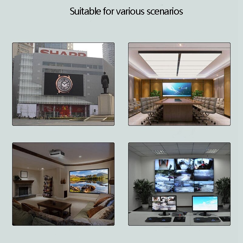 60M HDMI Transmitter Receiver POE EDID Over Cat 5E... – Grandado