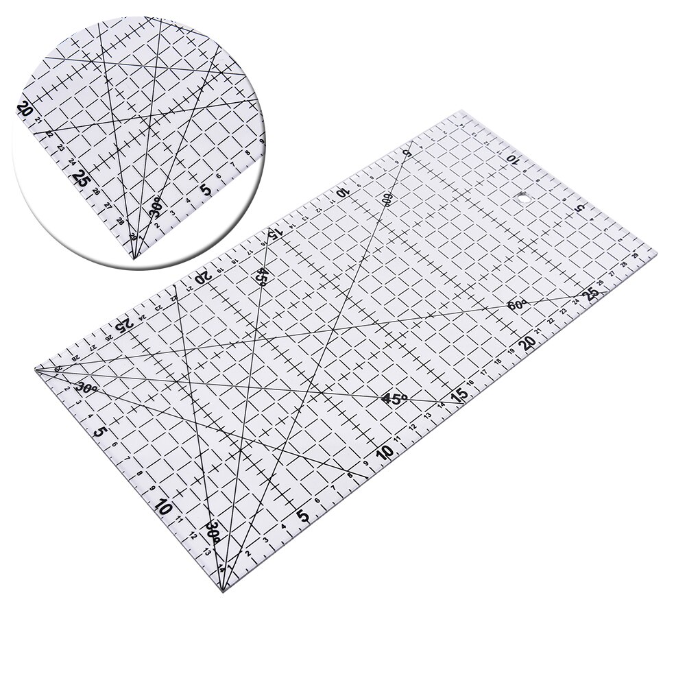 1Pc Large Size Patchwork Ruler Quilting Tools DIY ... – Grandado