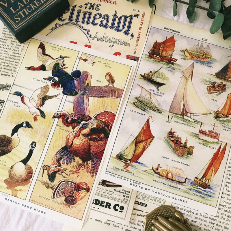 Vintage Advertising Posters Handmade Materials DIY... – Grandado