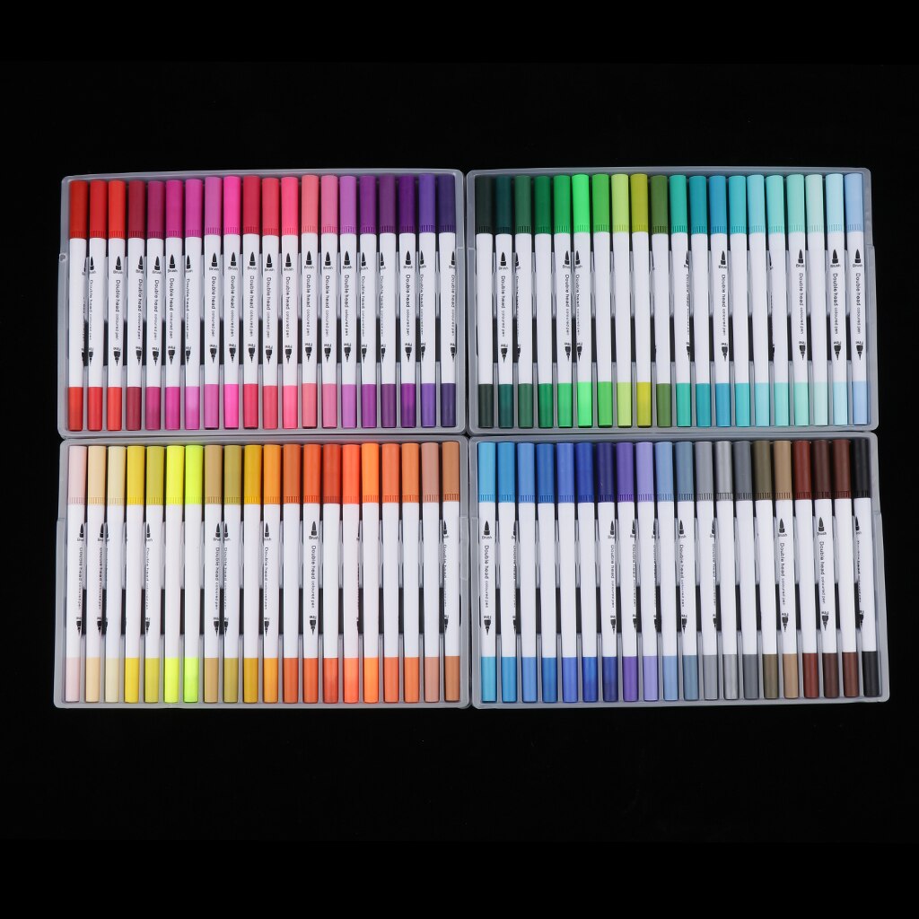 80 farben Acryl Stifte Marker Stifte einstellen Ac... – Grandado