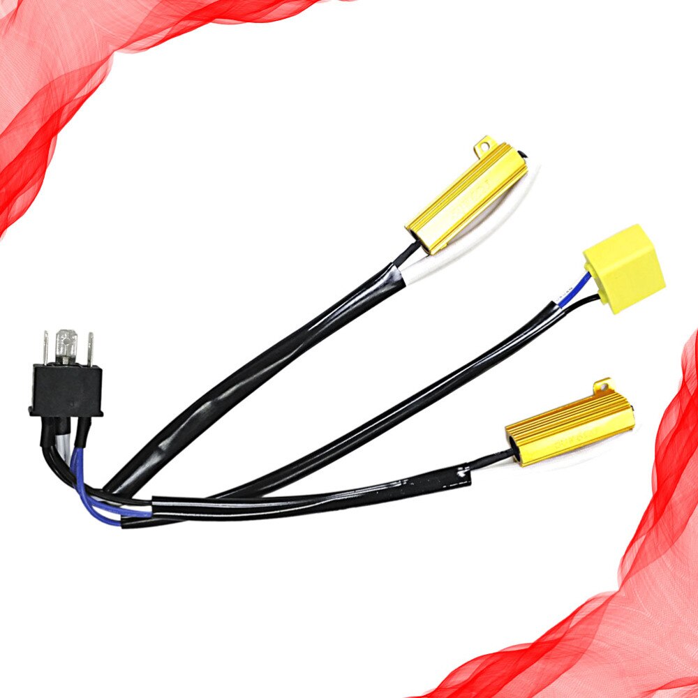 H4 Ecoder Led Headlights Decoder Resistor Free Err Vicedeal