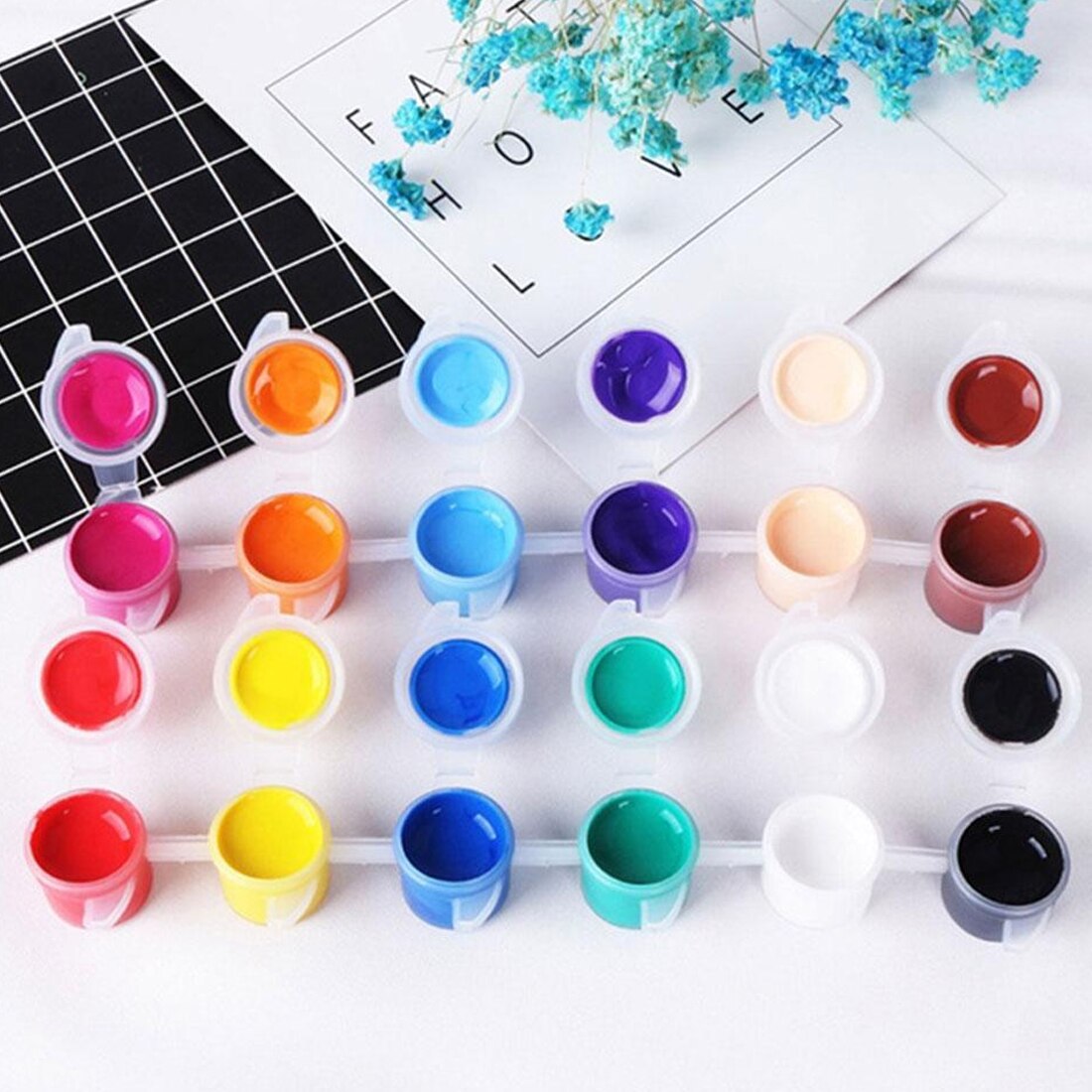 tapb 12 Colors/Set 3ml Mini Finger Painting Tool K... – Grandado