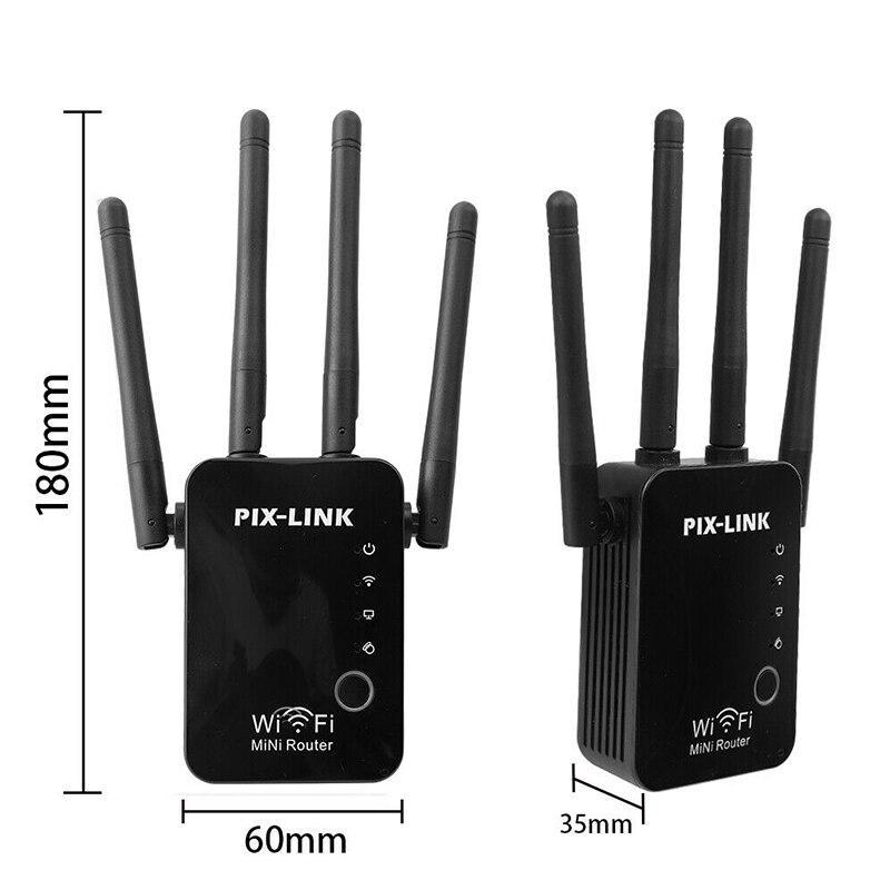 Wifi Repeater Extender Roteador 2.4Ghz 300Mbps Rou... – Grandado