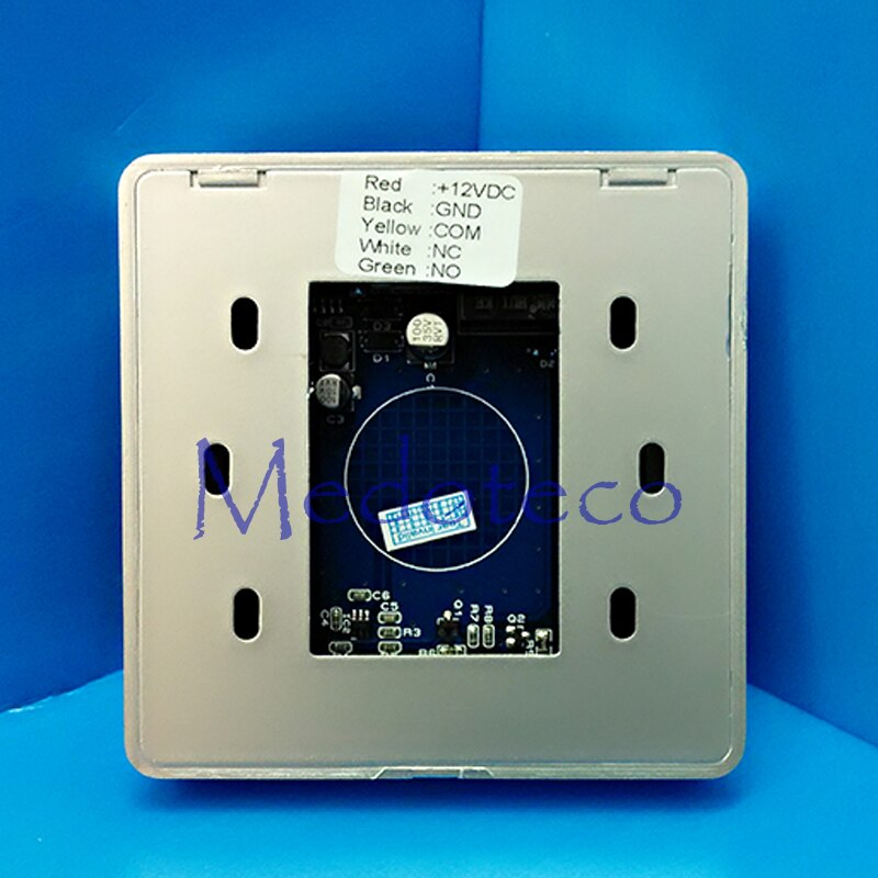 Square Access Control Touch Exit Button NC/NO/COM ... – Grandado