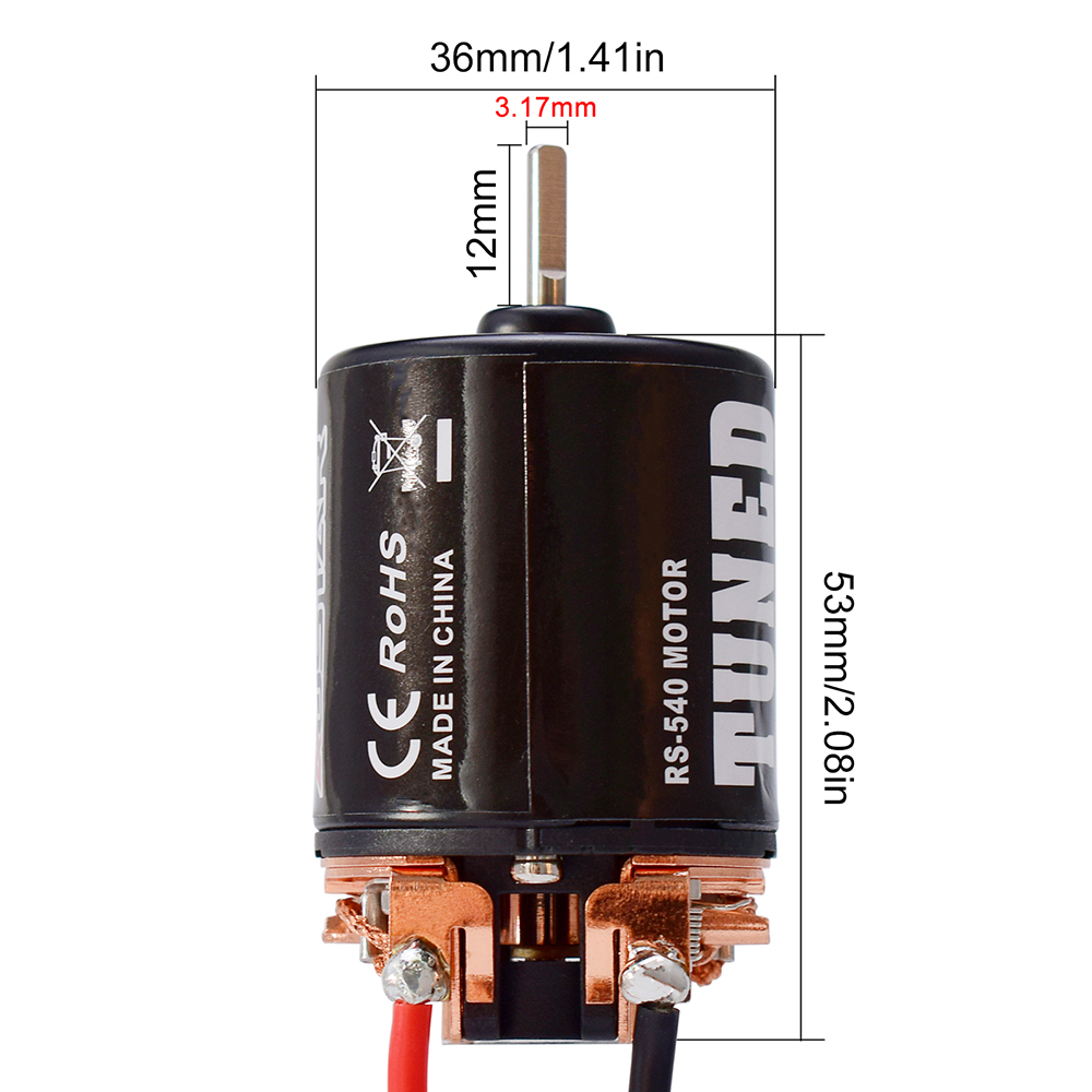 AUSTAR 540 Brushed Motor 21T 27T 35T 45T 55T with ... – Grandado