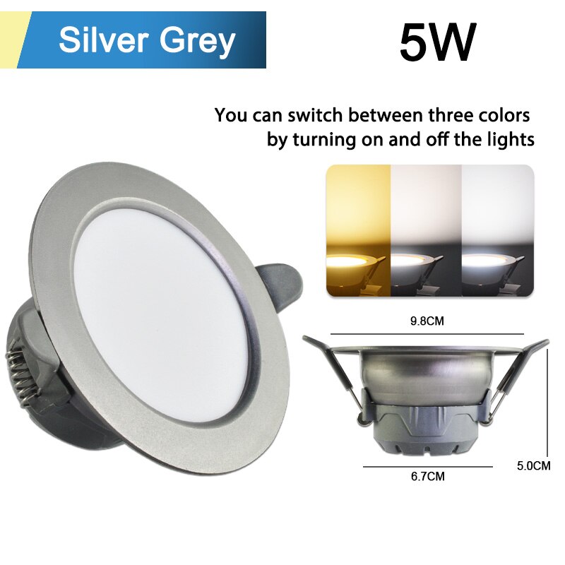 Led Downlight 3W 5W Downlight AC220V-240V Warm Kou... – Vicedeal