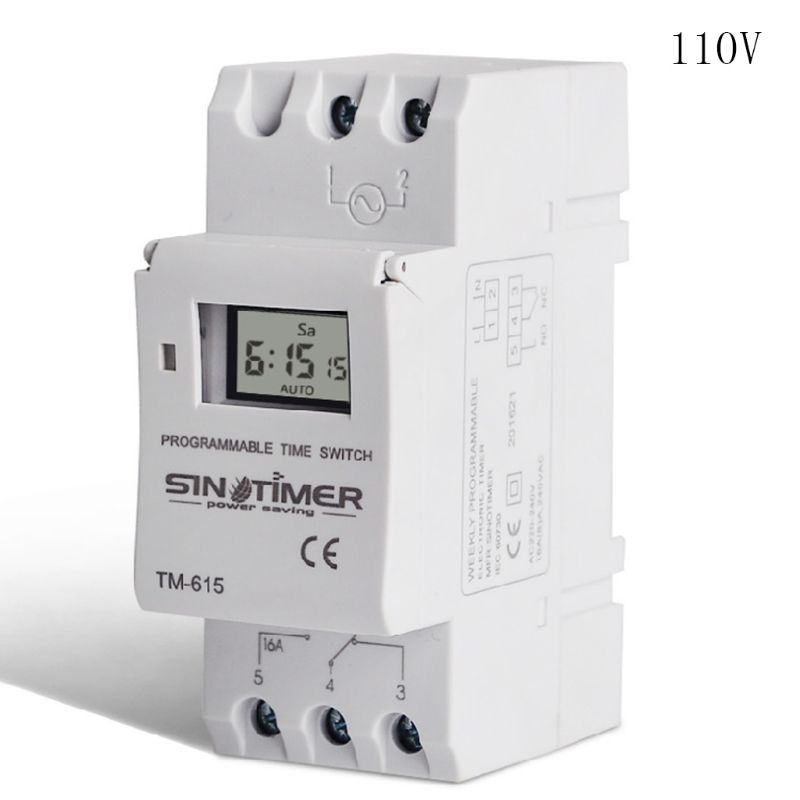 Interruptor de temporizador programable TM615, 12/... – Grandado