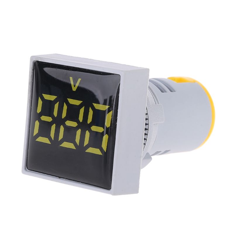 Square Voltmeter AC 20-500V Volt Meter Panel LED D... – Vicedeal