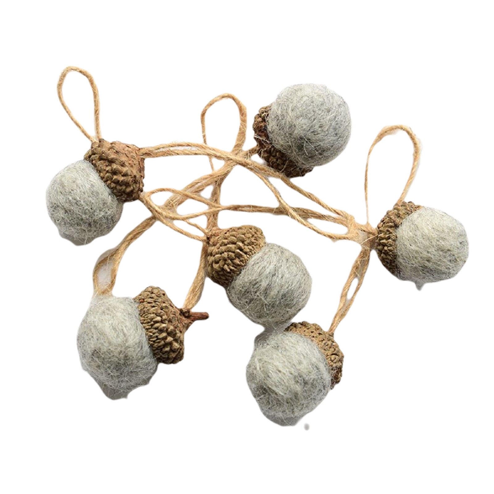 6Pcs Acorn Kerst Pine Cone Pop Diy Opknoping Ornam... – Grandado