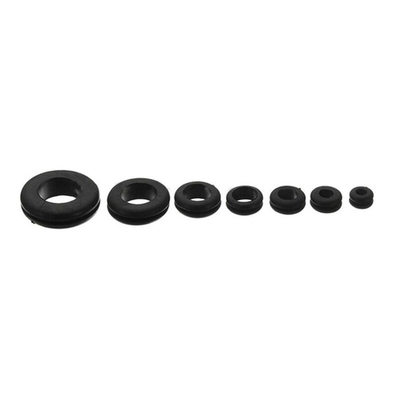 180 PCS Black Rubber Sealing Grommet Retaining Rin... – Vicedeal