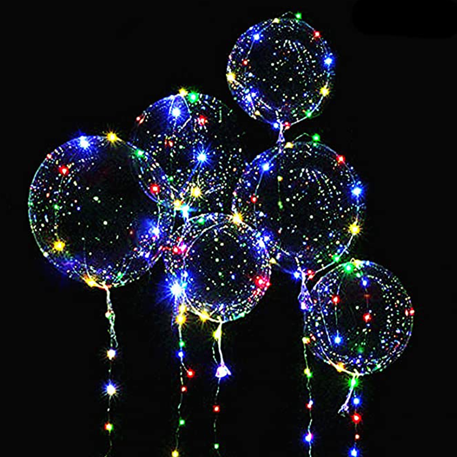 FAROOT Transparent LED Luminous Balloon Round Bubb... – Grandado