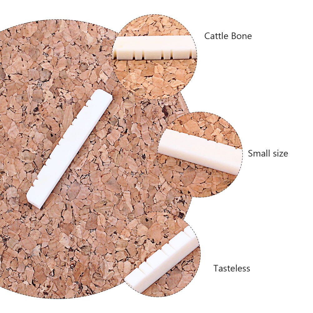 10 String Electric Bone Nut Cattle Bone Slotted Re... – Grandado