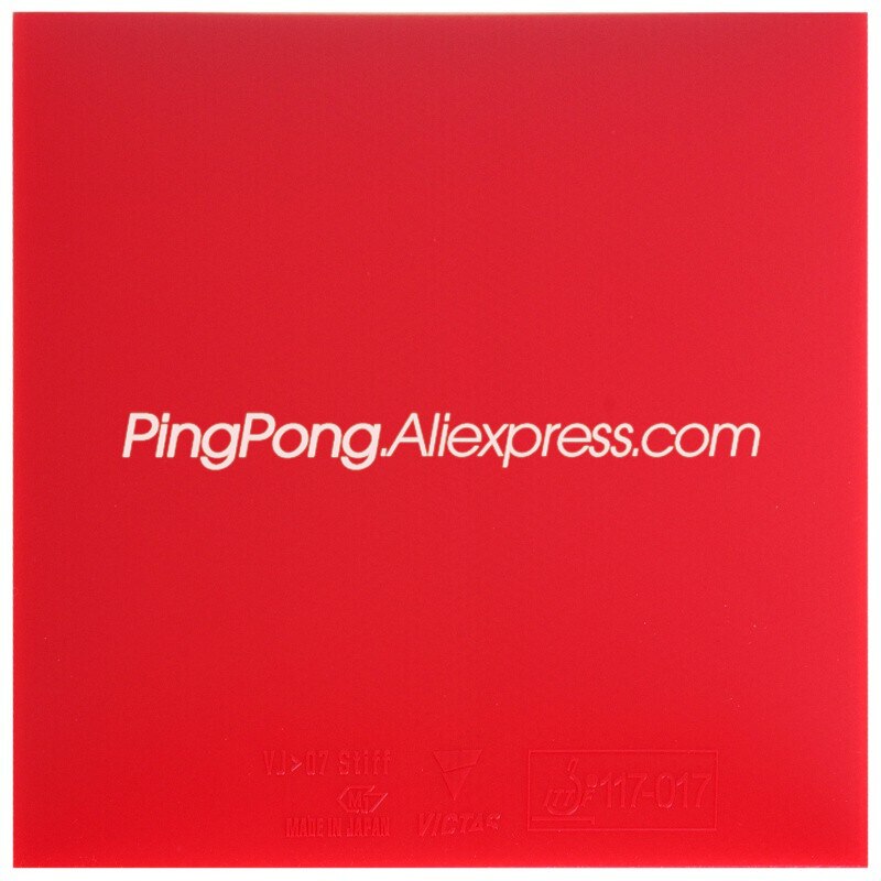 VICTAS VJ>07 STIFF VJ 07 Table Tennis Rubber (Made... – Vicedeal